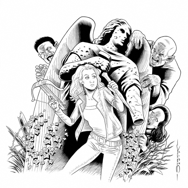 buffy the vampire slayer coloring pages printable